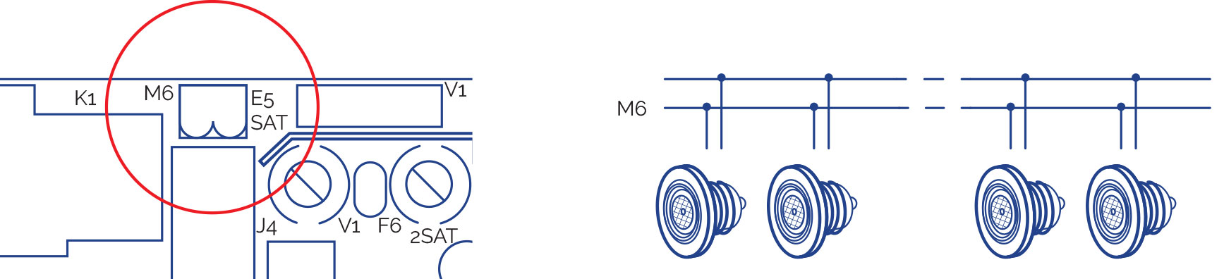 Iberspa Manuals » 3.5. Electrical connections
