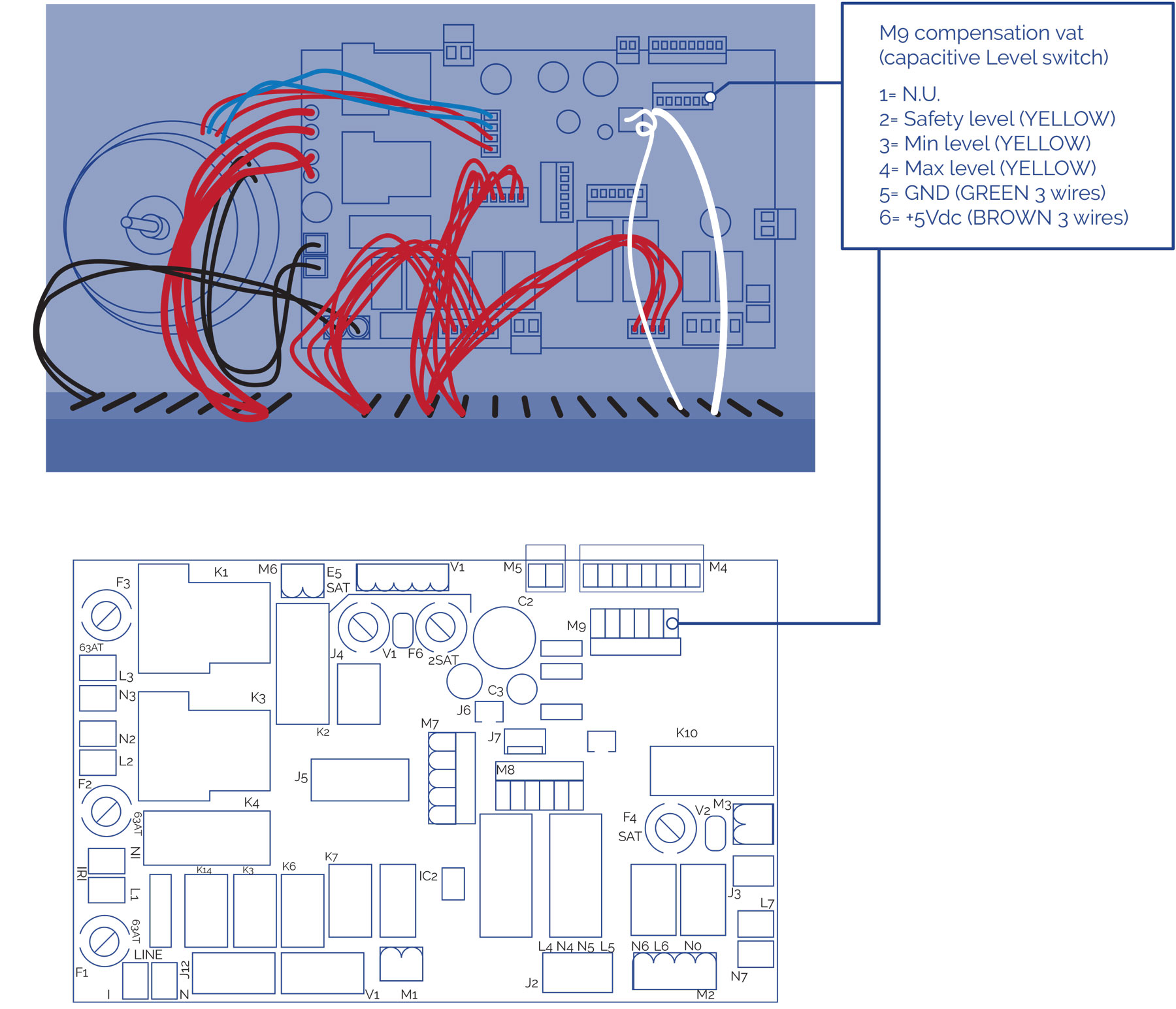 Iberspa Manuals » 3.6. Hydraulic connection